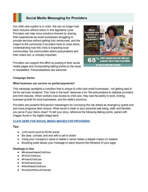 NC Child Care Policy Toolkit